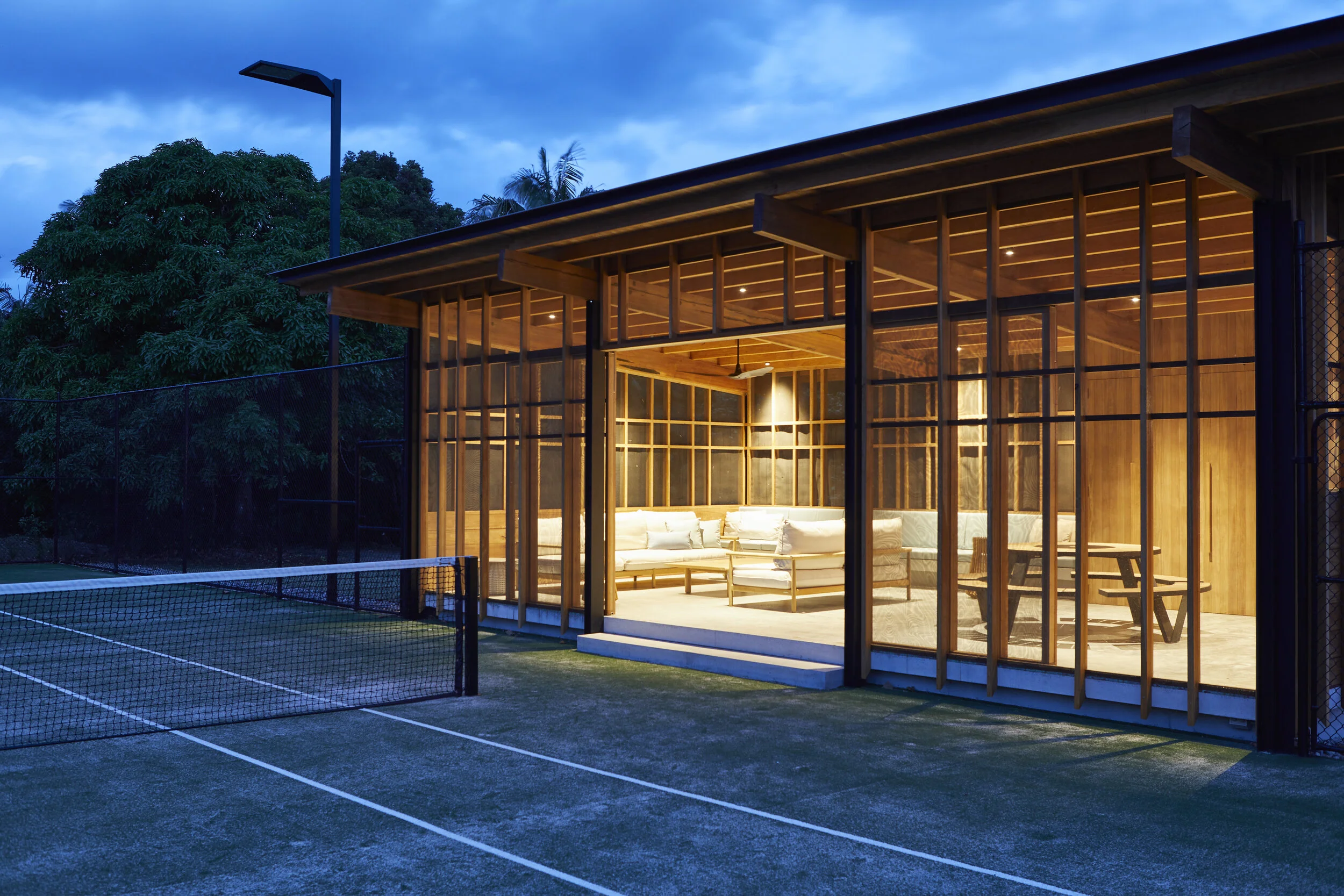 'OHANA TENNIS PAVILION — VIRGINIA KERRIDGE ARCHITECT