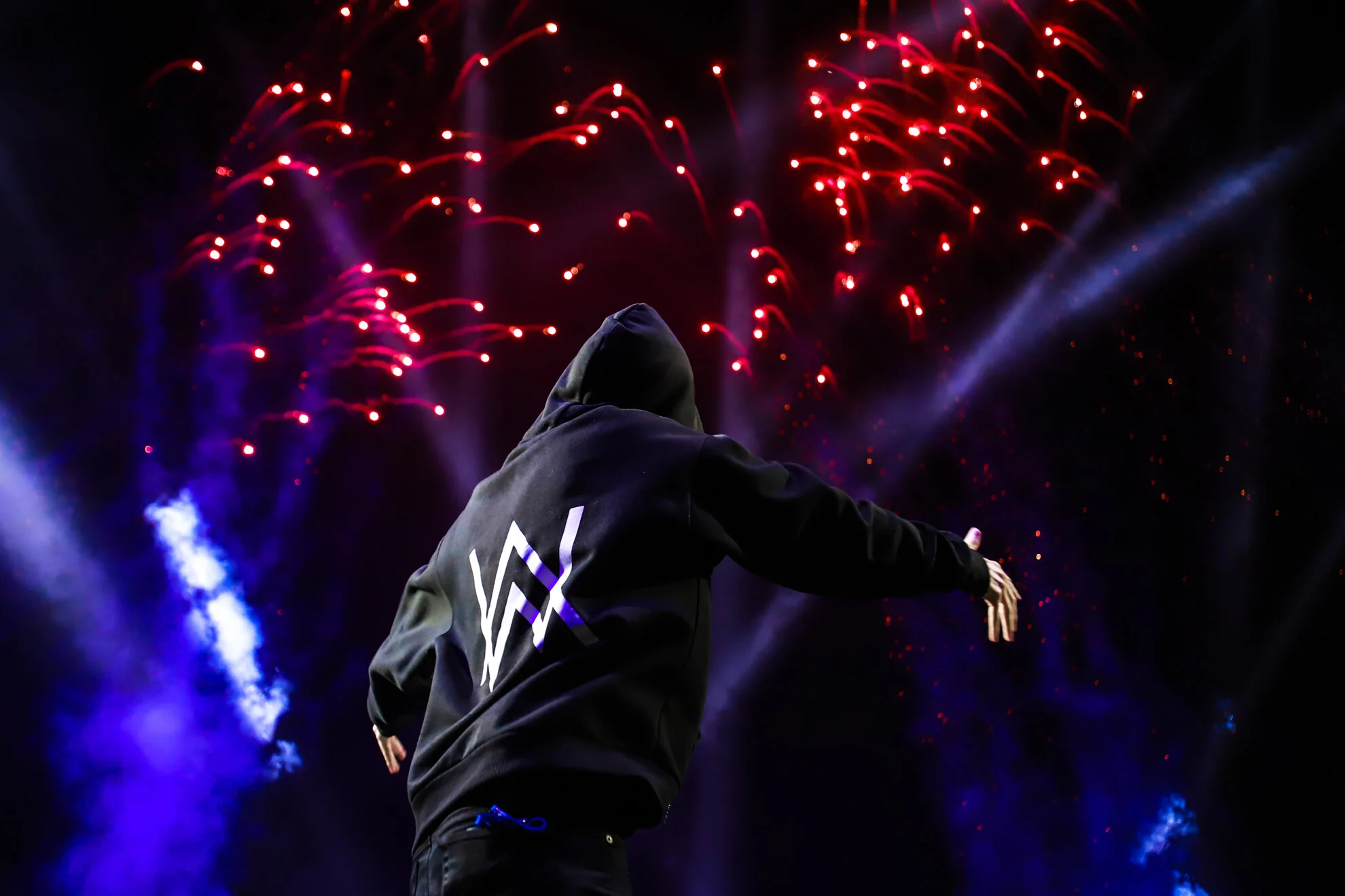 Khán giả cuồng nhiệt theo những màn trình diễn sôi động của Alan Walker ...