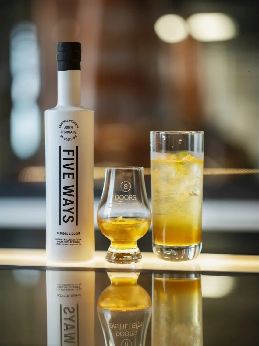 FIVE WAYS — 8 Doors Distillery | Whisky Distillery, Scotland
