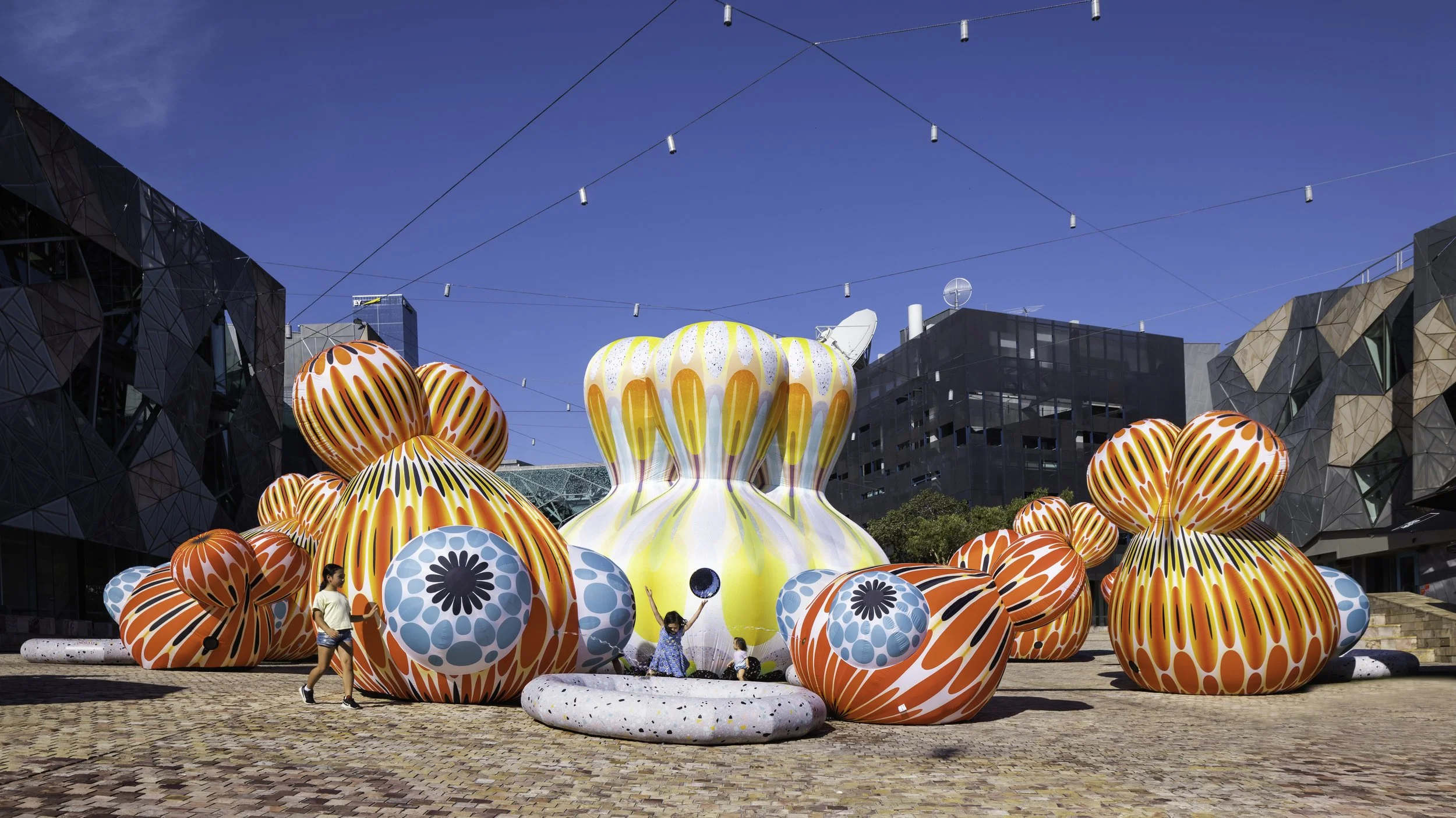 CUPID’S KOI GARDEN | Interactive Inflatable Public Art Installation ...