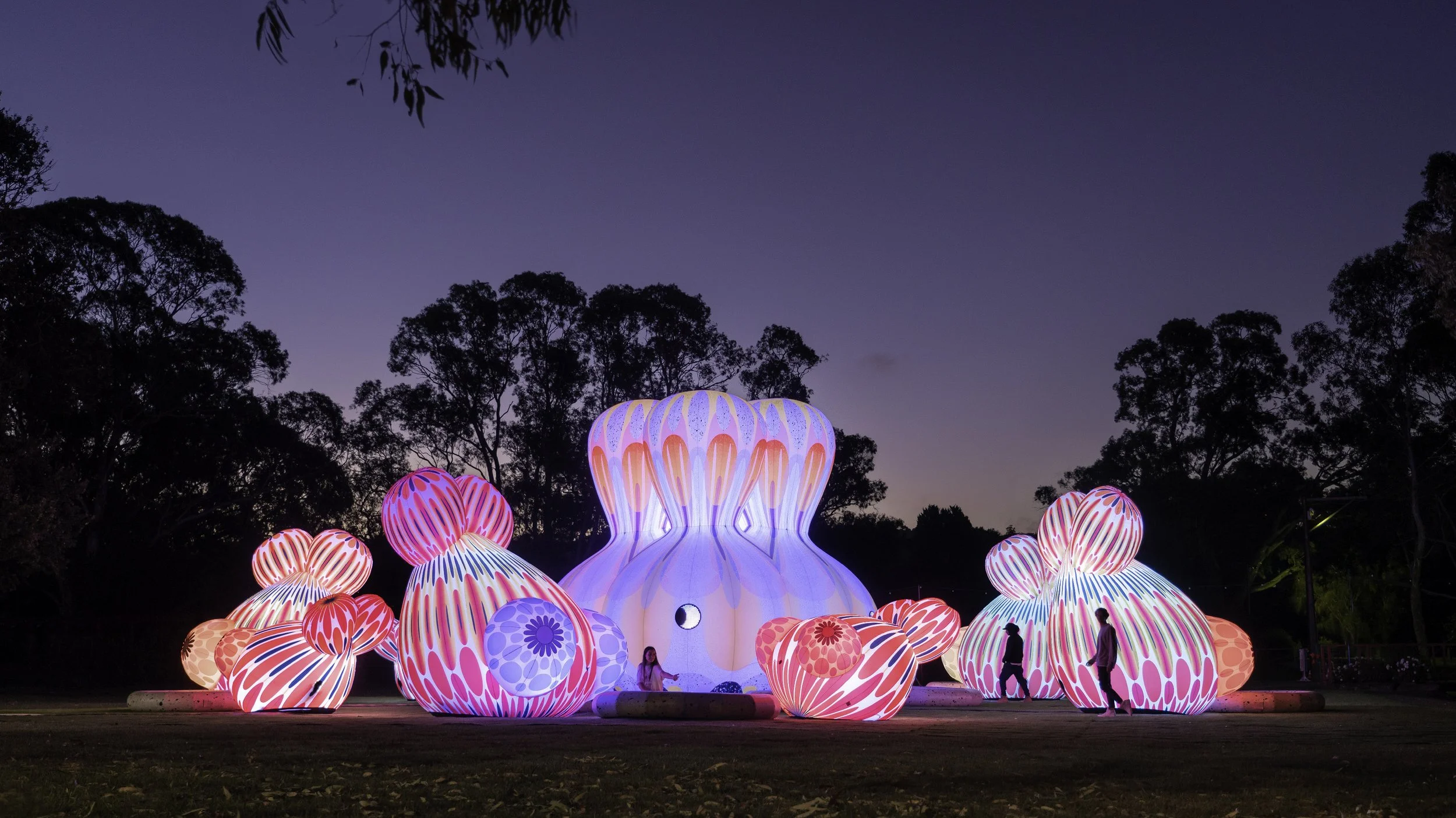 CUPID’S KOI GARDEN | Interactive Inflatable Public Art Installation ...