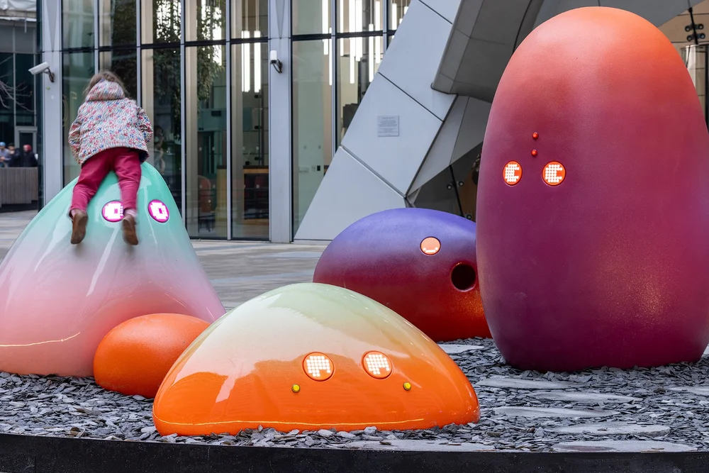 ROCK MONK ORCHESTRA - Interactive public art installation — ENESS