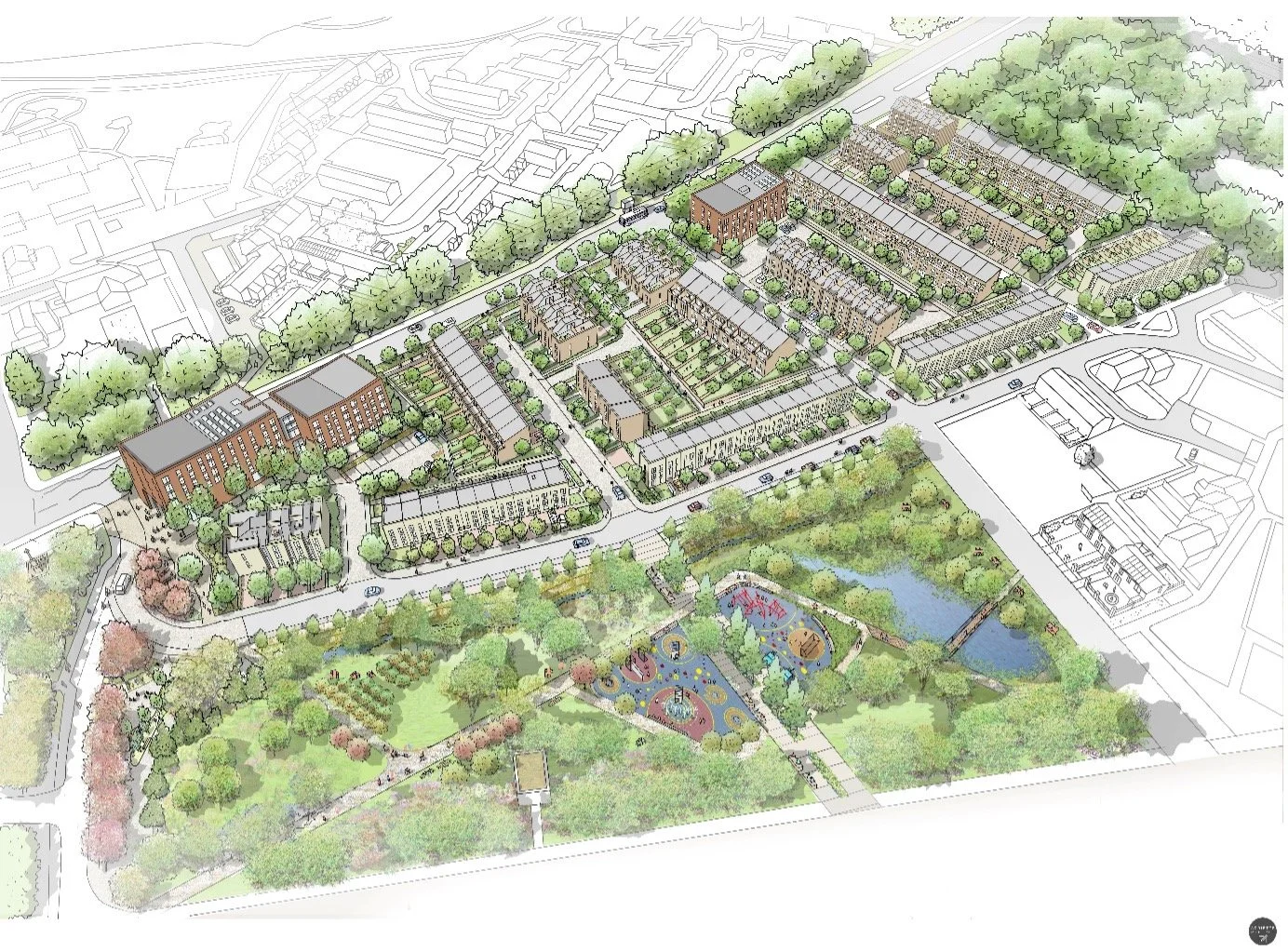 COLLYHURST REGENERATION-Collyhurst development Manchester