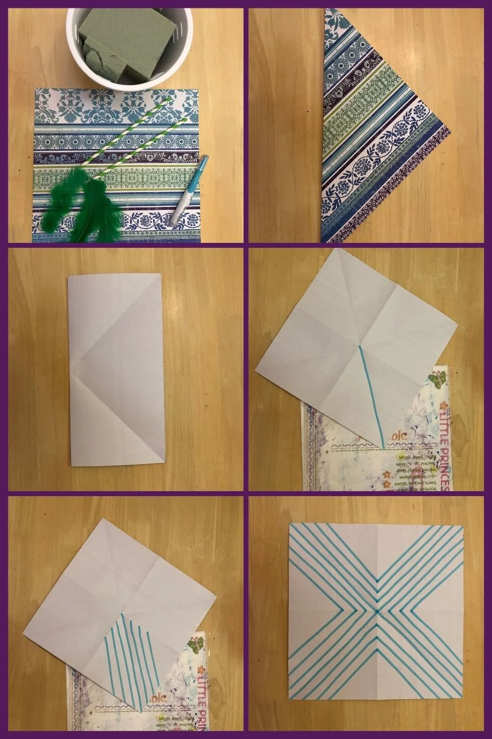 Folding Smiles: How to Make an Origami Flower Bouquet — Caitlin Berve ...