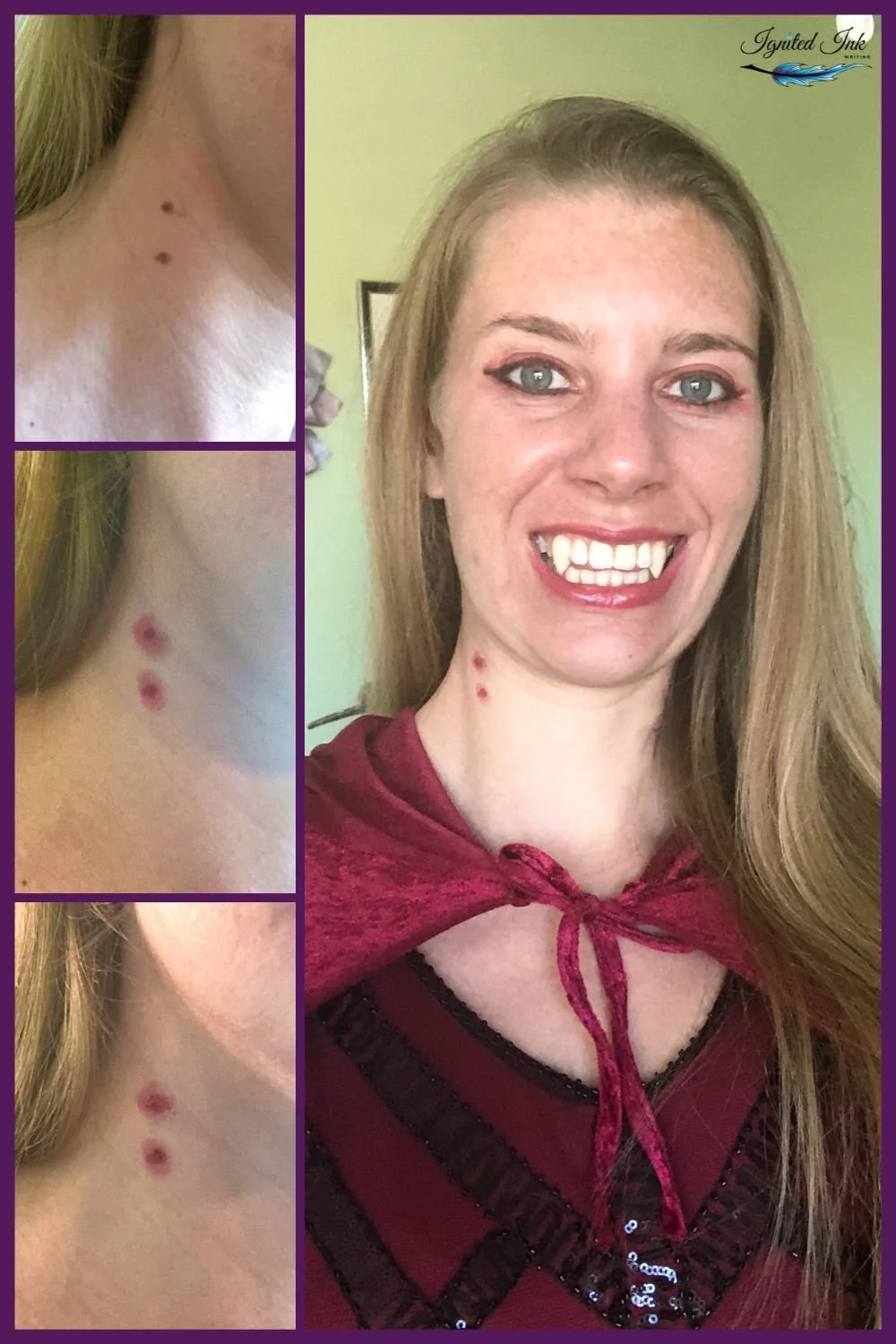 Turning Vampires: How to Apply Easy Fang Bites — Caitlin Berve Author