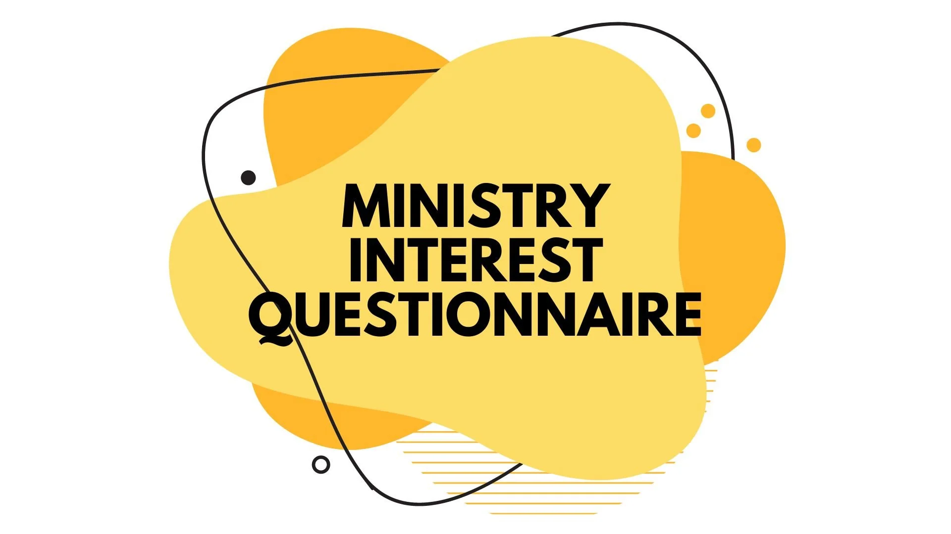 Ministry Interest Questionnaire — Chillicothe Christian Church