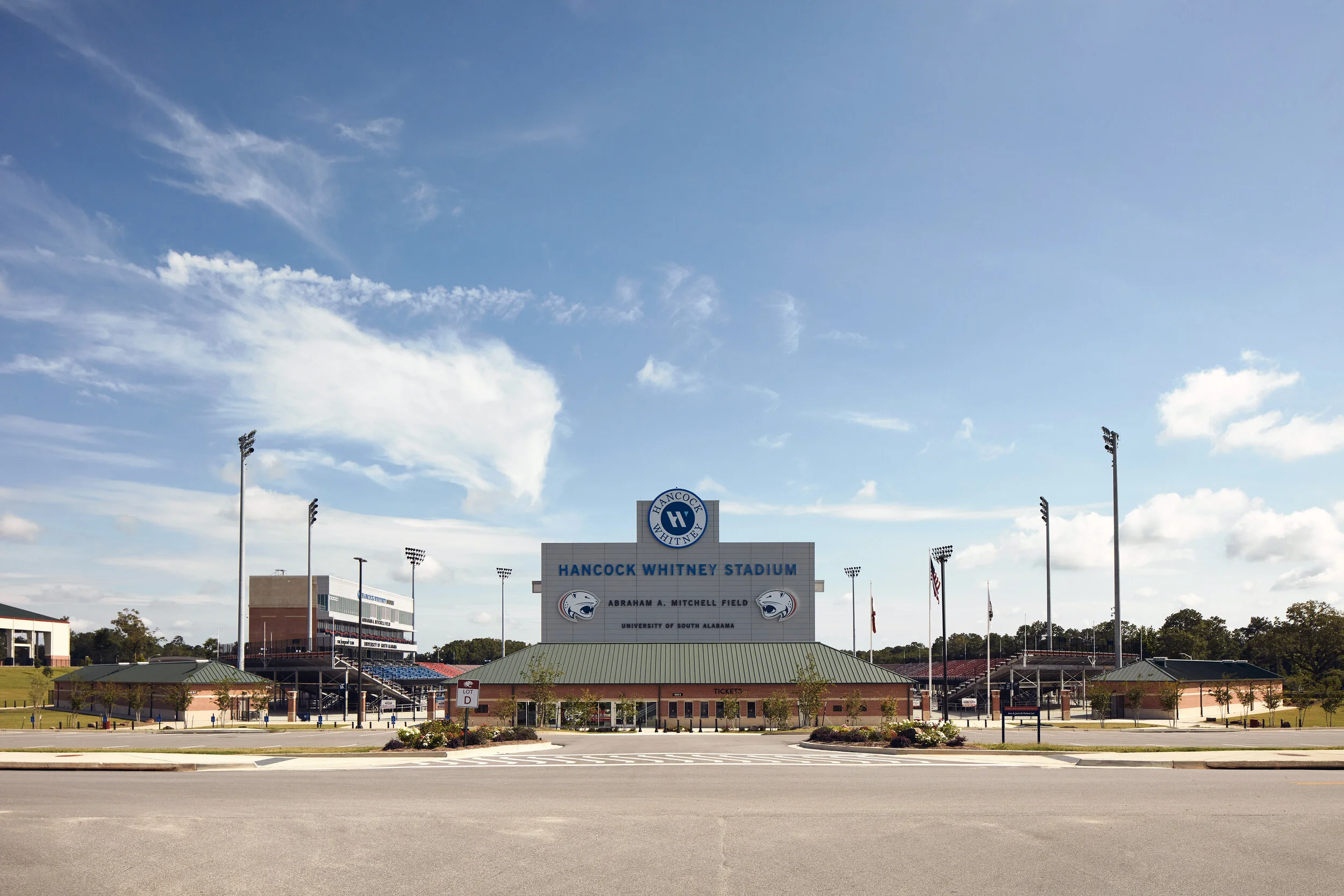 The University of South Alabama Hancock Whitney Stadium — CDFL