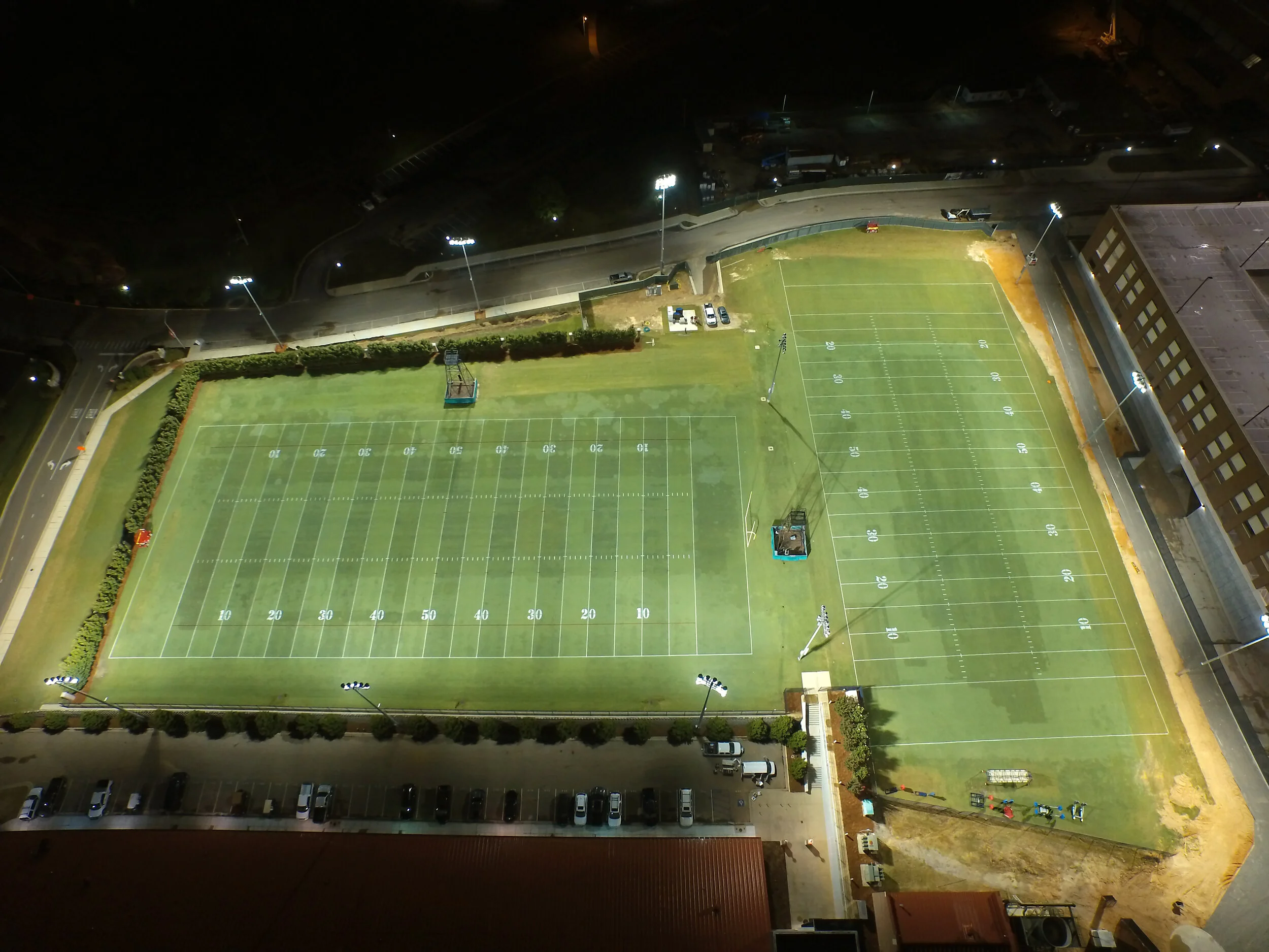 The University of Mississippi Football Practice Fields Lighting — CDFL
