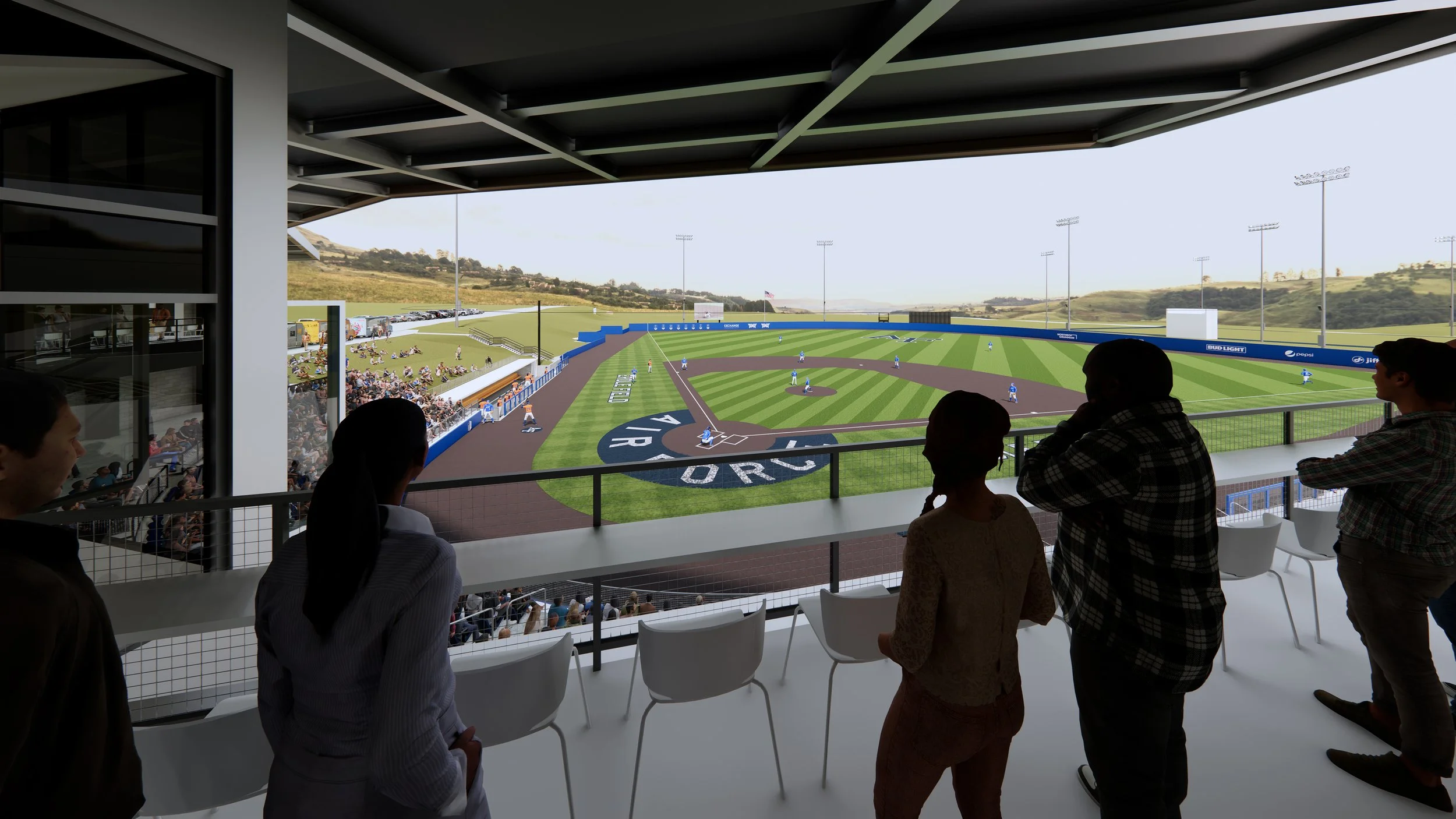 U.S. Air Force Academy Baseball Stadium Charette — CDFL