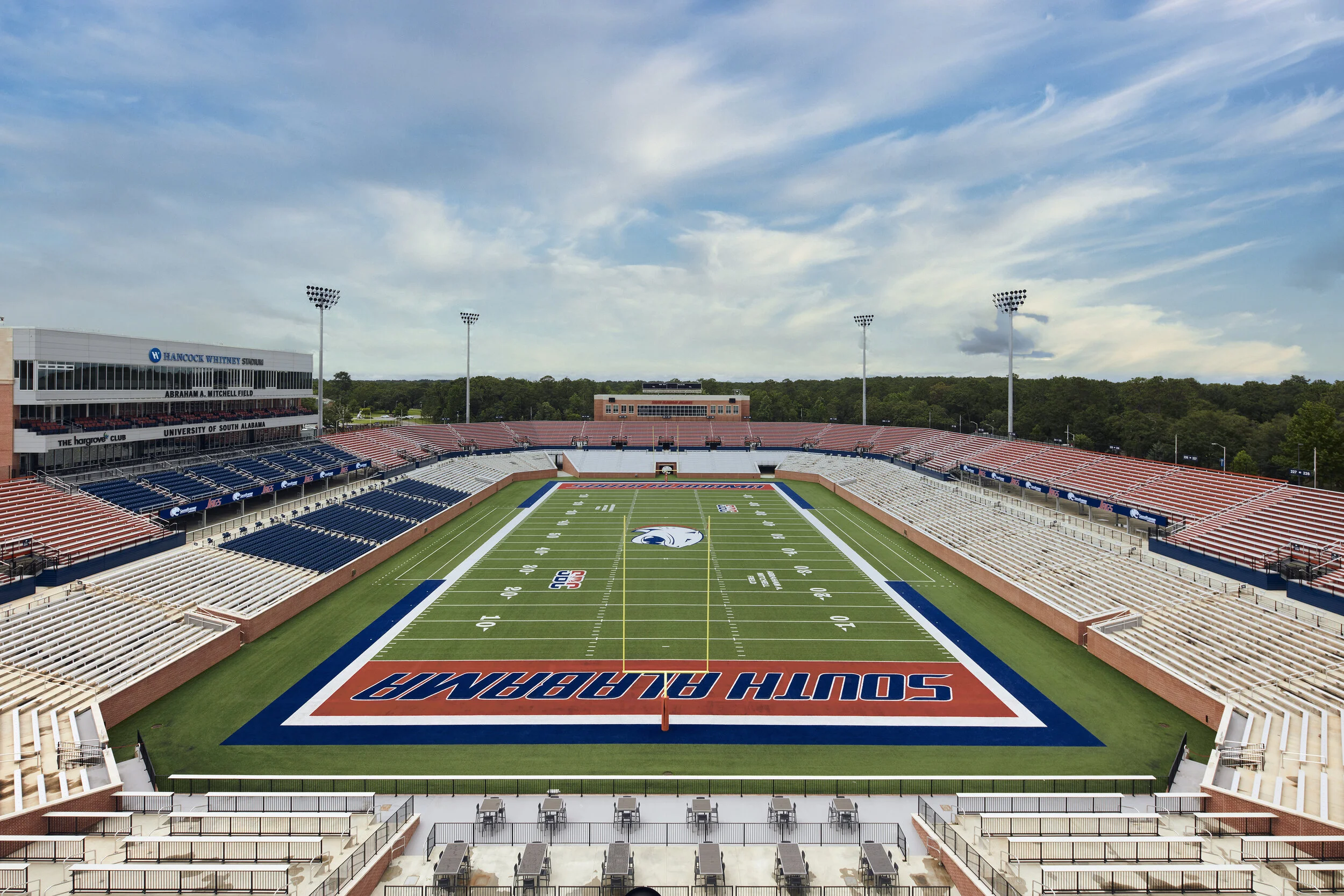 The University of South Alabama Hancock Whitney Stadium — CDFL