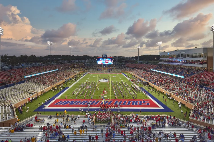 The University of South Alabama Hancock Whitney Stadium — CDFL