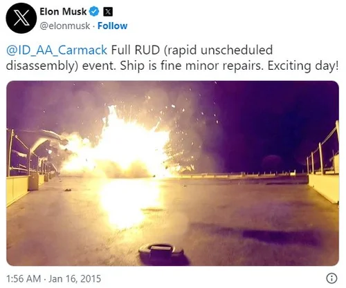 rapid unplanned/unscheduled disassembly (RUD) — Wordorigins.org