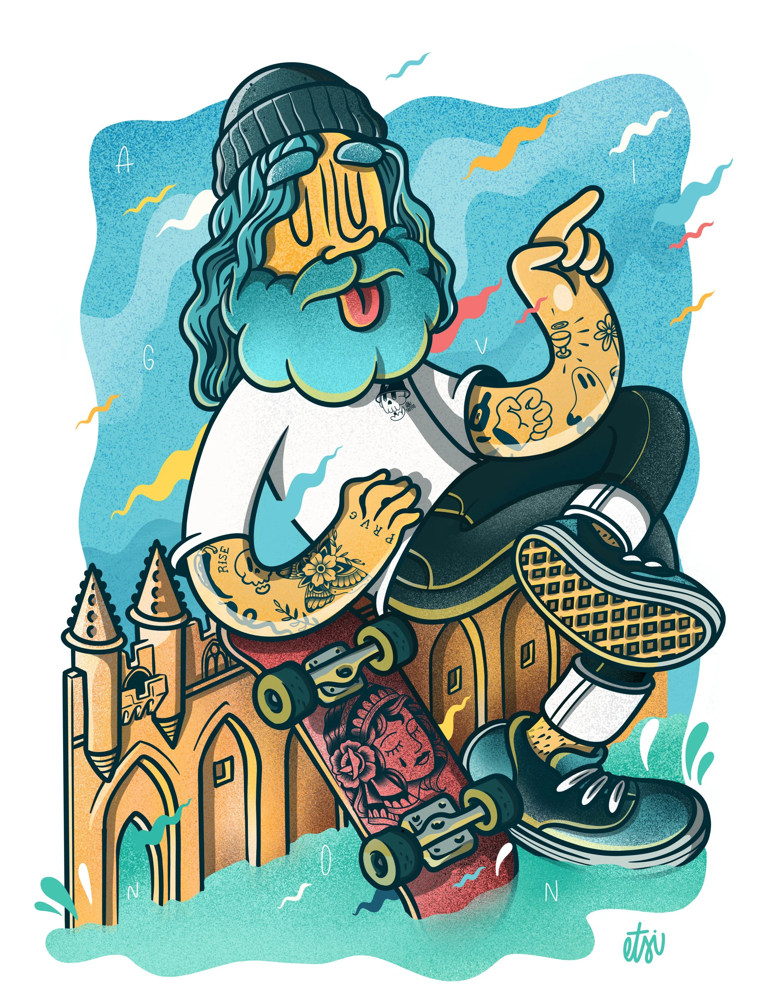 AVIGNON SK8 — etsi