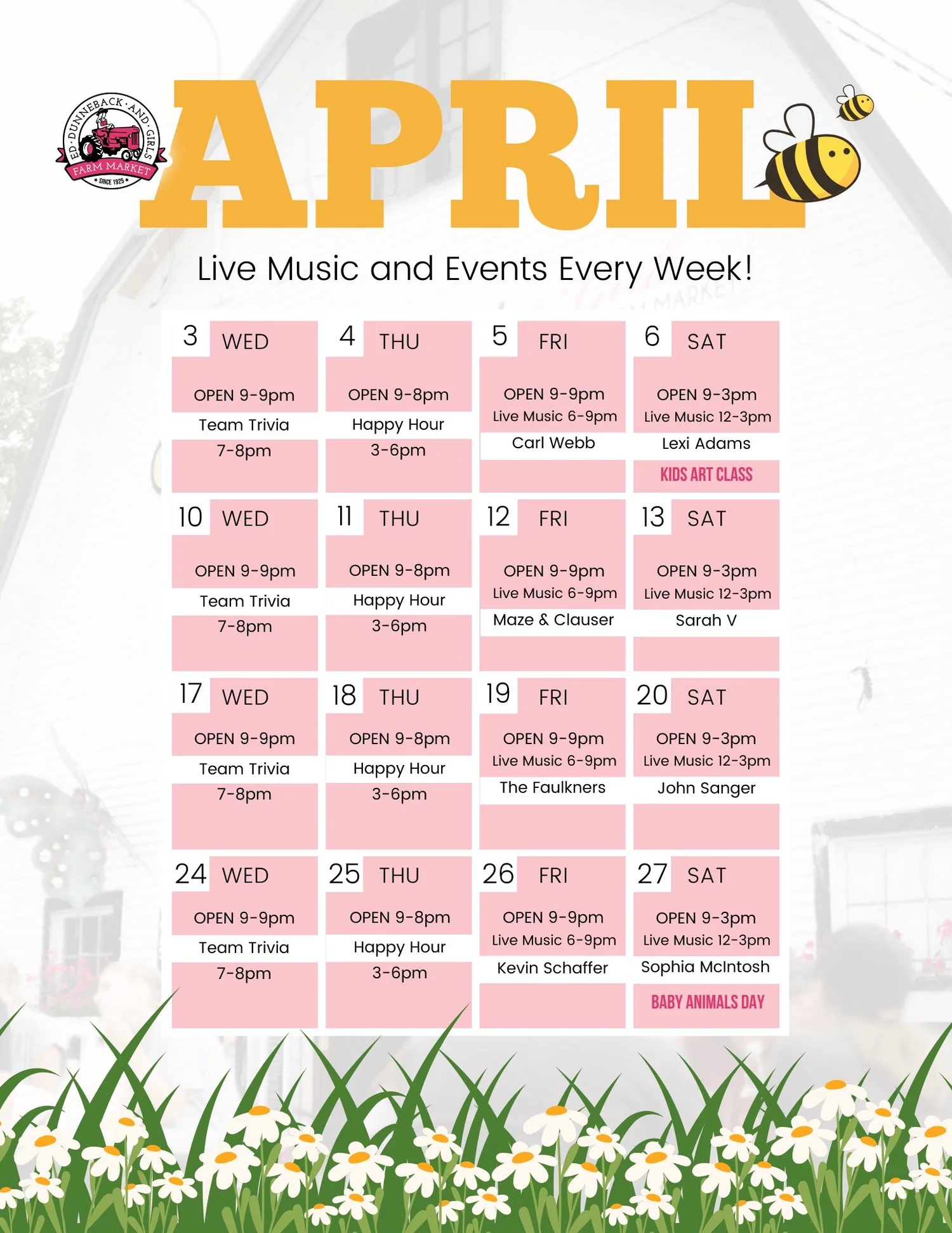 Visit — Ed Dunneback & Girls Farm