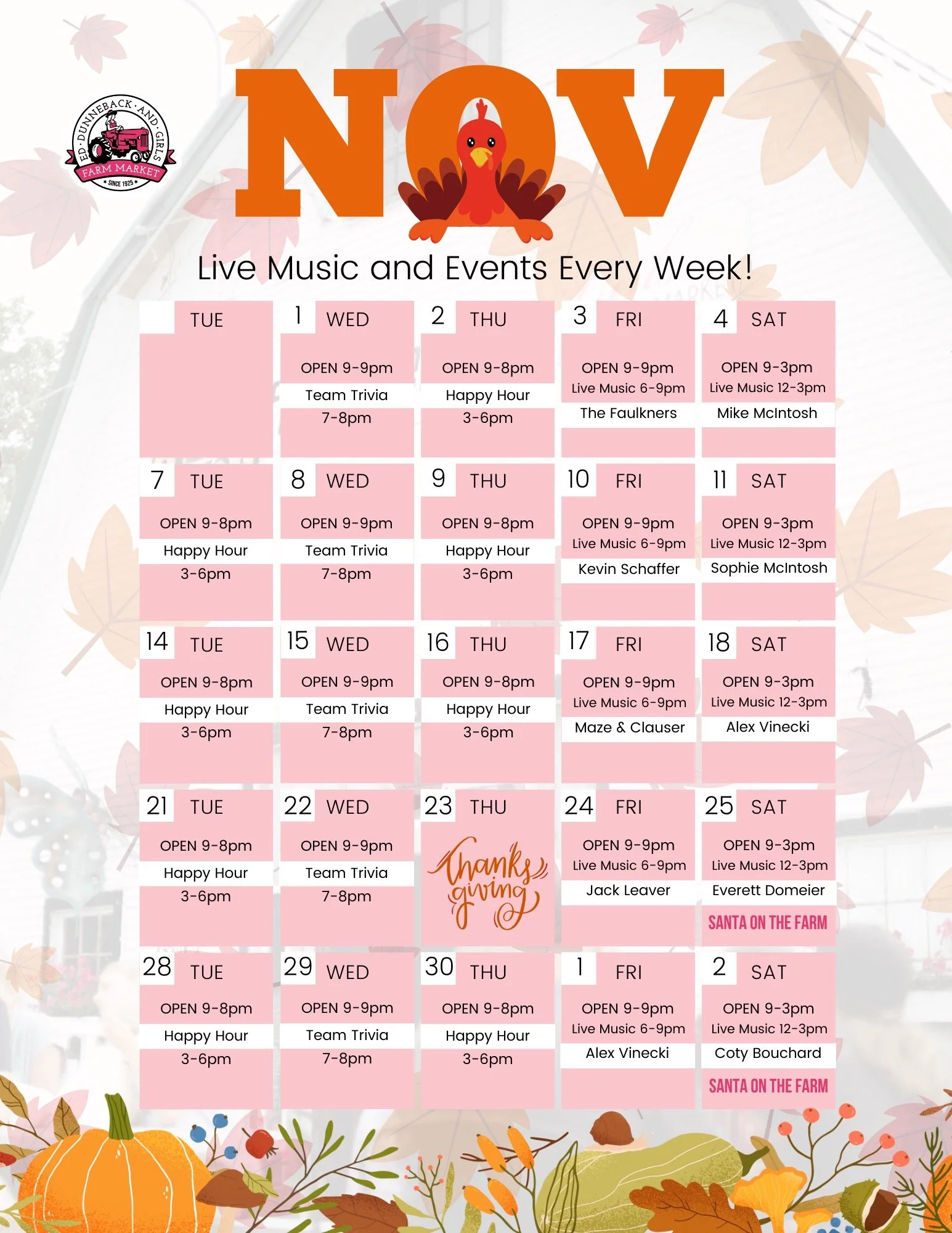 U-PICK — Ed Dunneback & Girls Farm