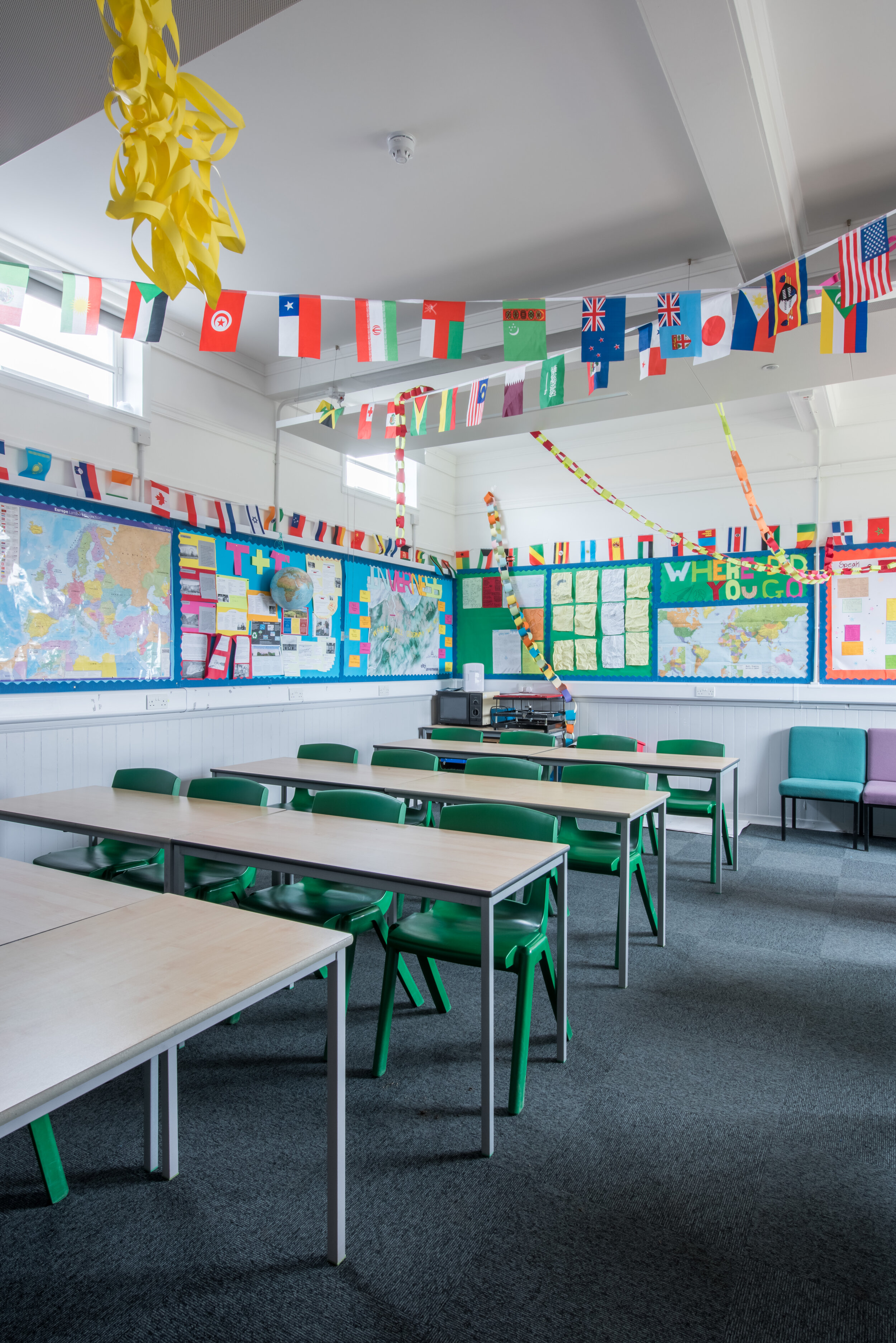 Inverness High School — Cameron Painters & Decorators Ltd