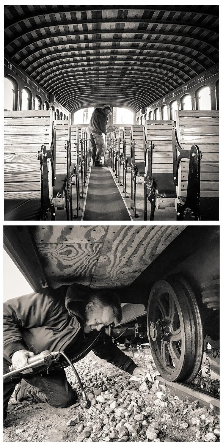 Downbound Cog Railway — The Mount Washington Cog Railway