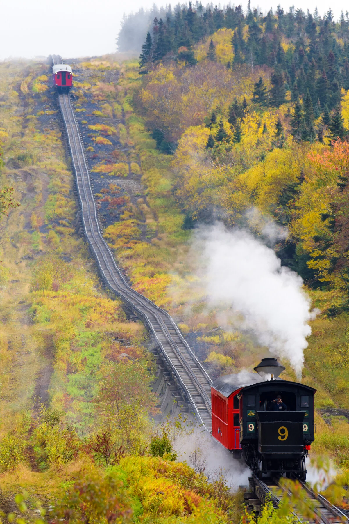 The trip up Mount Washington's Cog Railway — The Mount Washington Cog ...