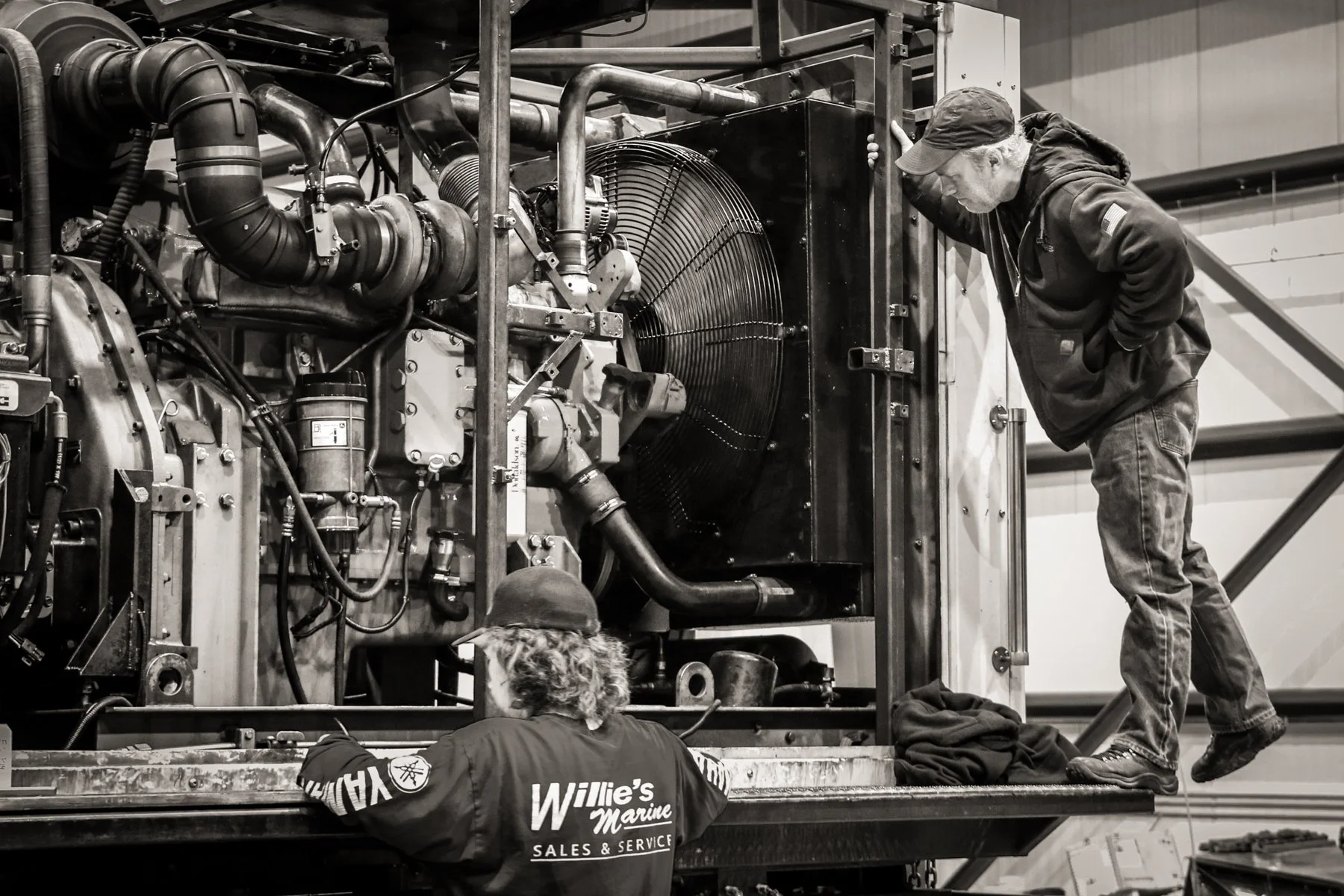 Steam and Bio-Diesel Locomotive Repair — The Mount Washington Cog Railway