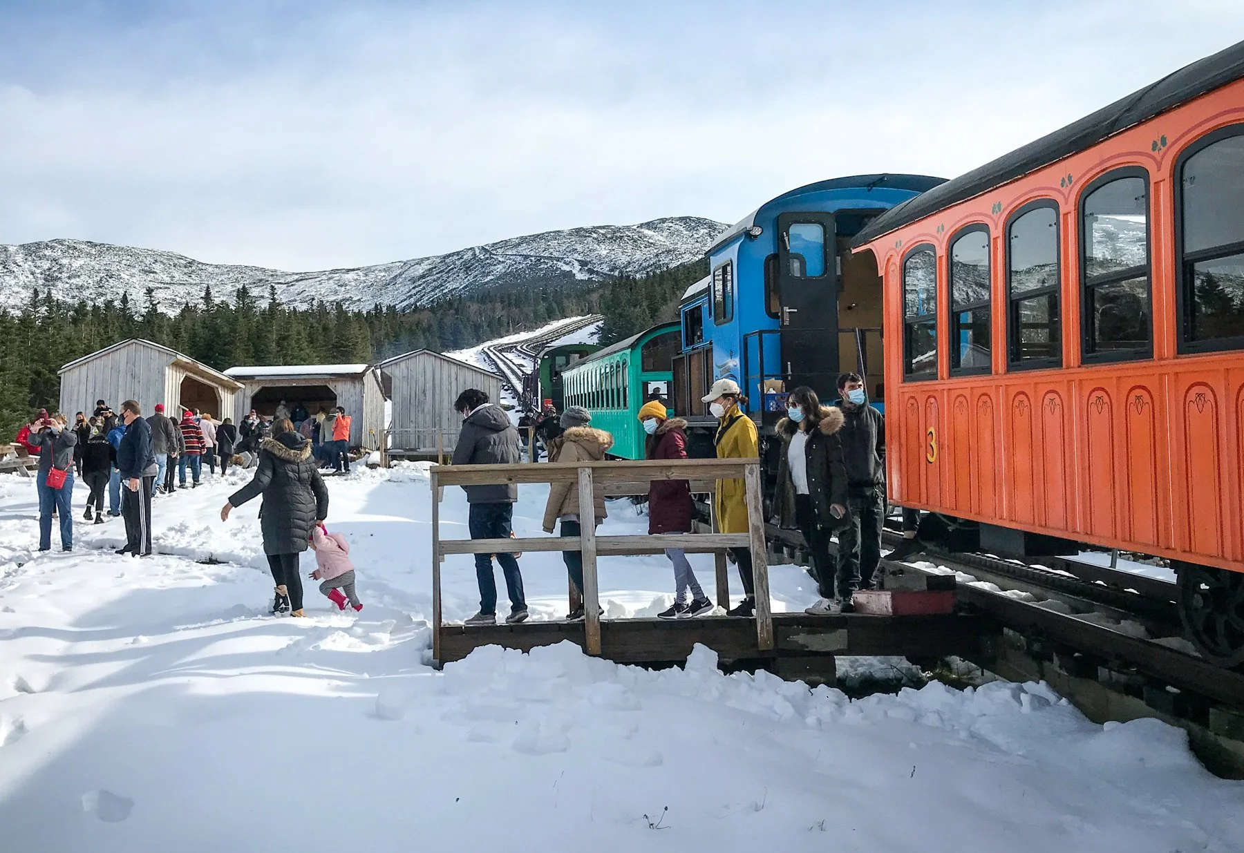 Focus on the Holidays — The Mount Washington Cog Railway