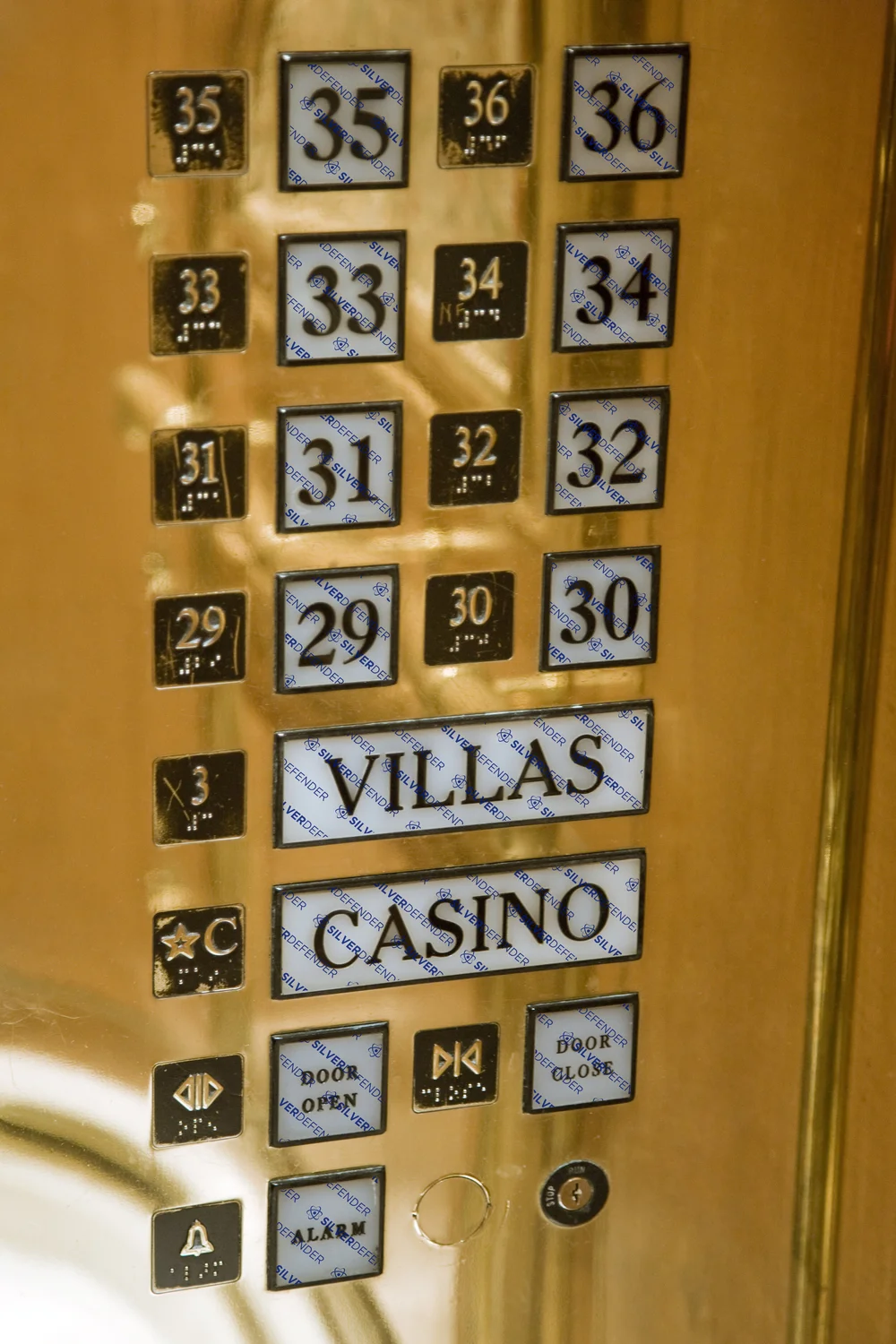 Elevator Button Panel