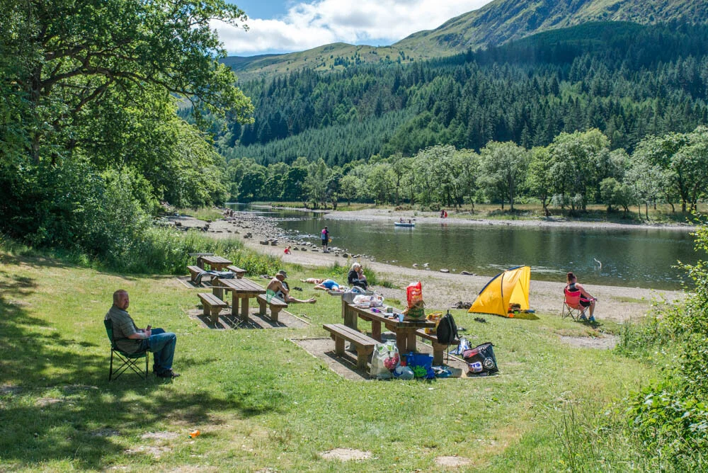 Camping In The Trossachs — The Trossachs Trail