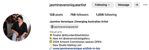 Top Instagram Bio Ideas for Artists — MARTHA MAY RONSON
