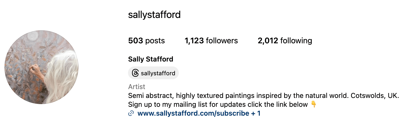 Top Instagram Bio Ideas for Artists — MARTHA MAY RONSON