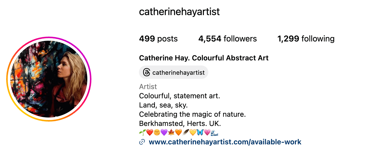 Top Instagram Bio Ideas for Artists — MARTHA MAY RONSON