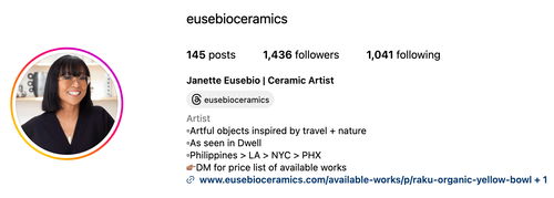 Top Instagram Bio Ideas for Artists — MARTHA MAY RONSON