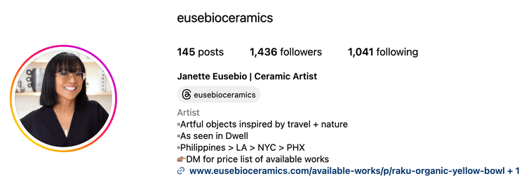 Top Instagram Bio Ideas for Artists — MARTHA MAY RONSON