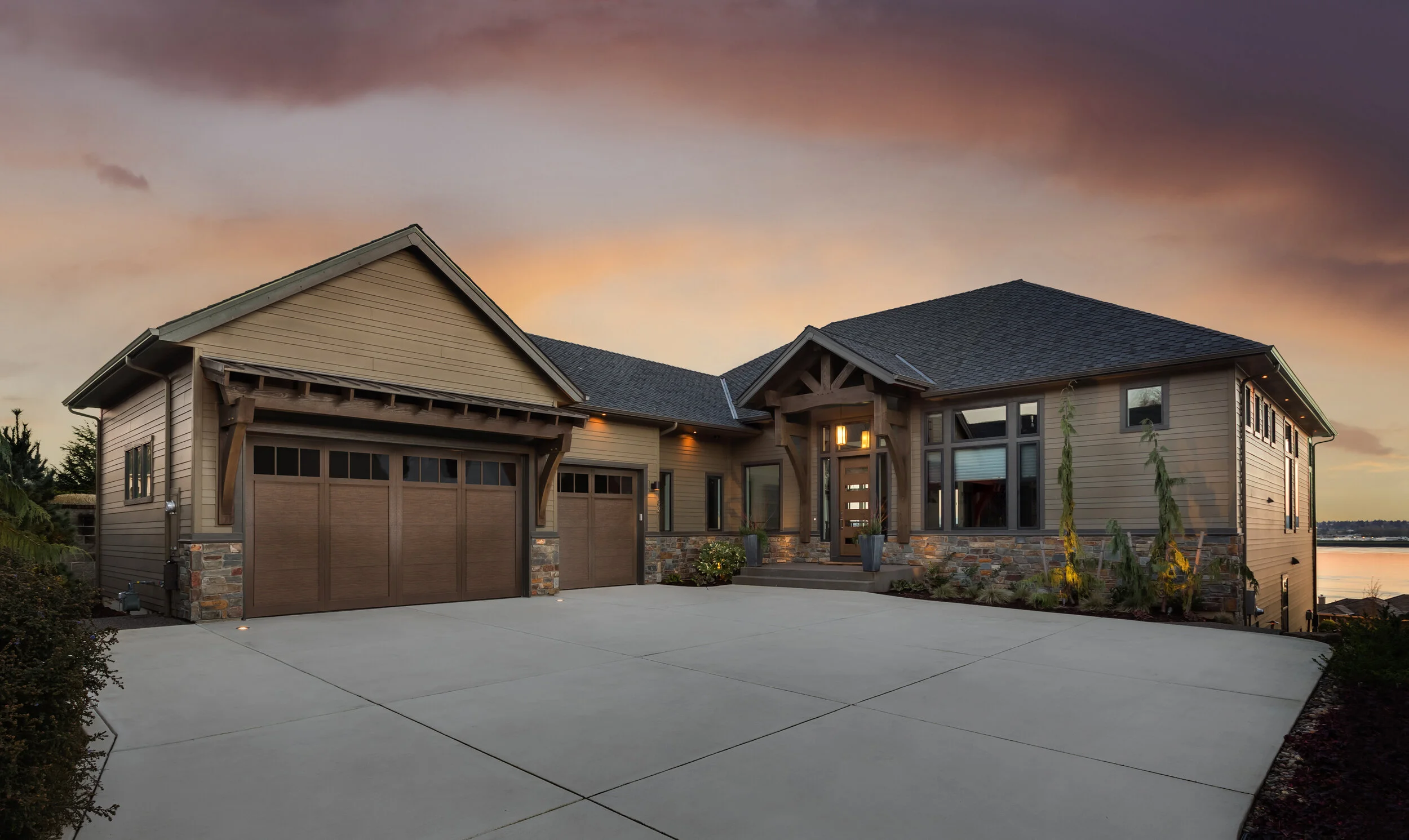 Luxury Home Garage Doors