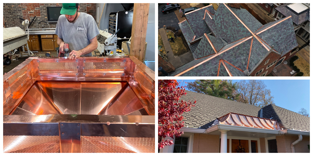 Custom copper roofing in Kansas City from Fidler on the Roof KC ...