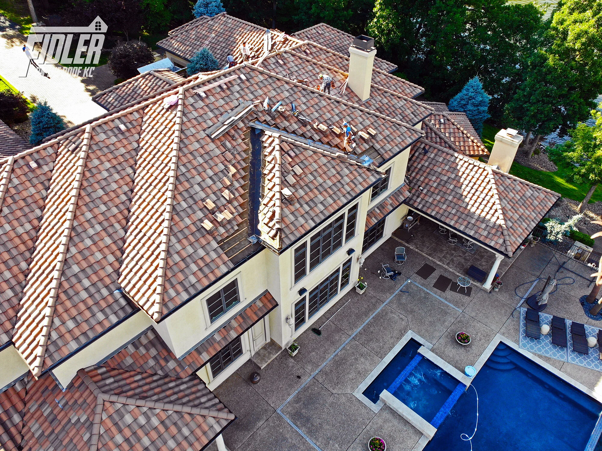 Kansas City Roofing Gallery — Fidler on the Roof KC