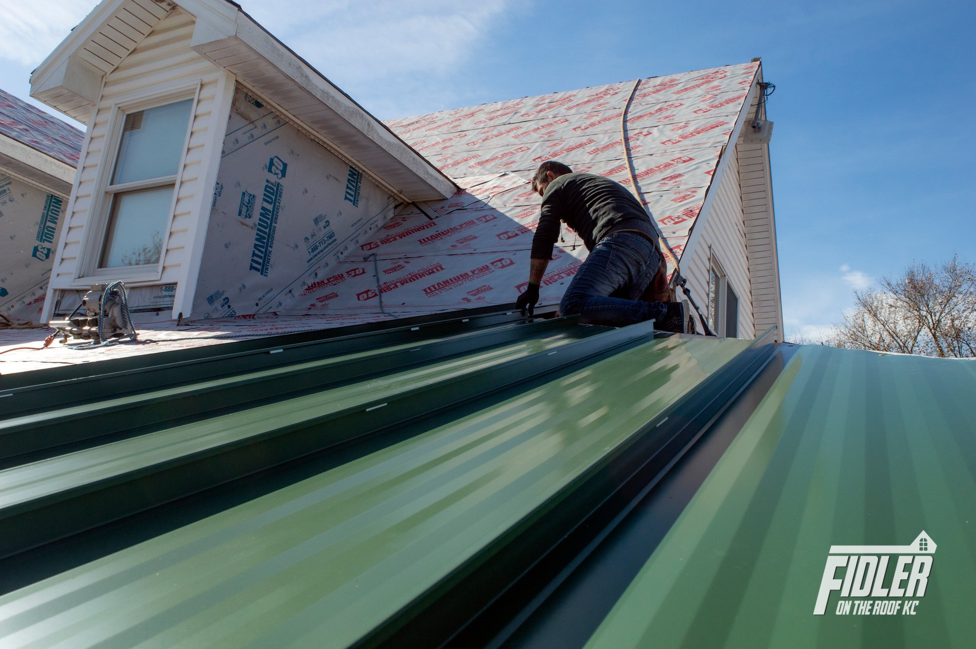 Stand firm with standing seam steel roofing — Fidler on the Roof KC