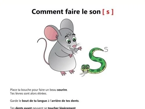Apprendre à Articuler le Son S en S'Amusant : Astuces et Exercices à ...