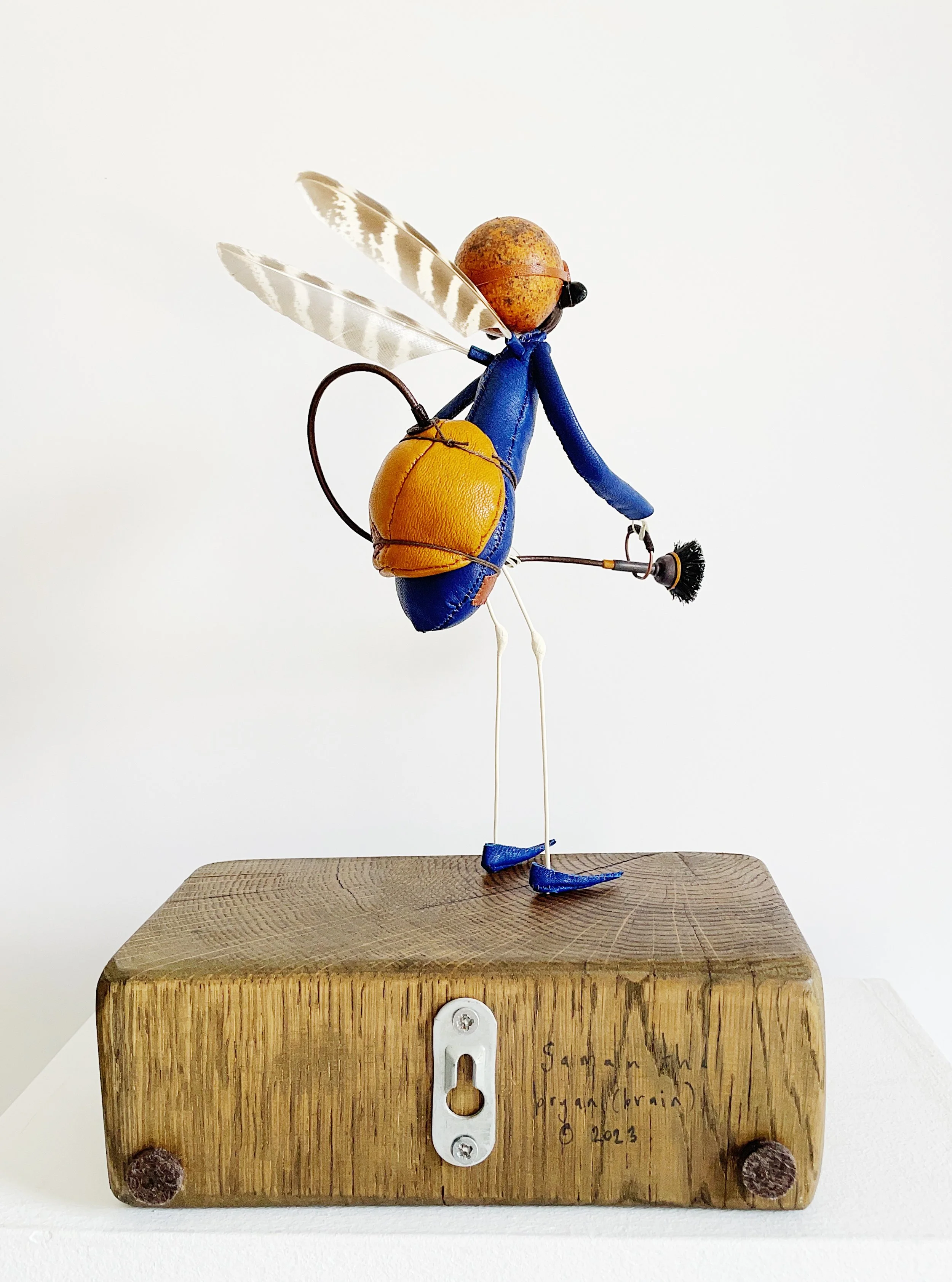 Brain's Portable Dust Agitator -Mark 1 (Blue) — Samantha Bryan