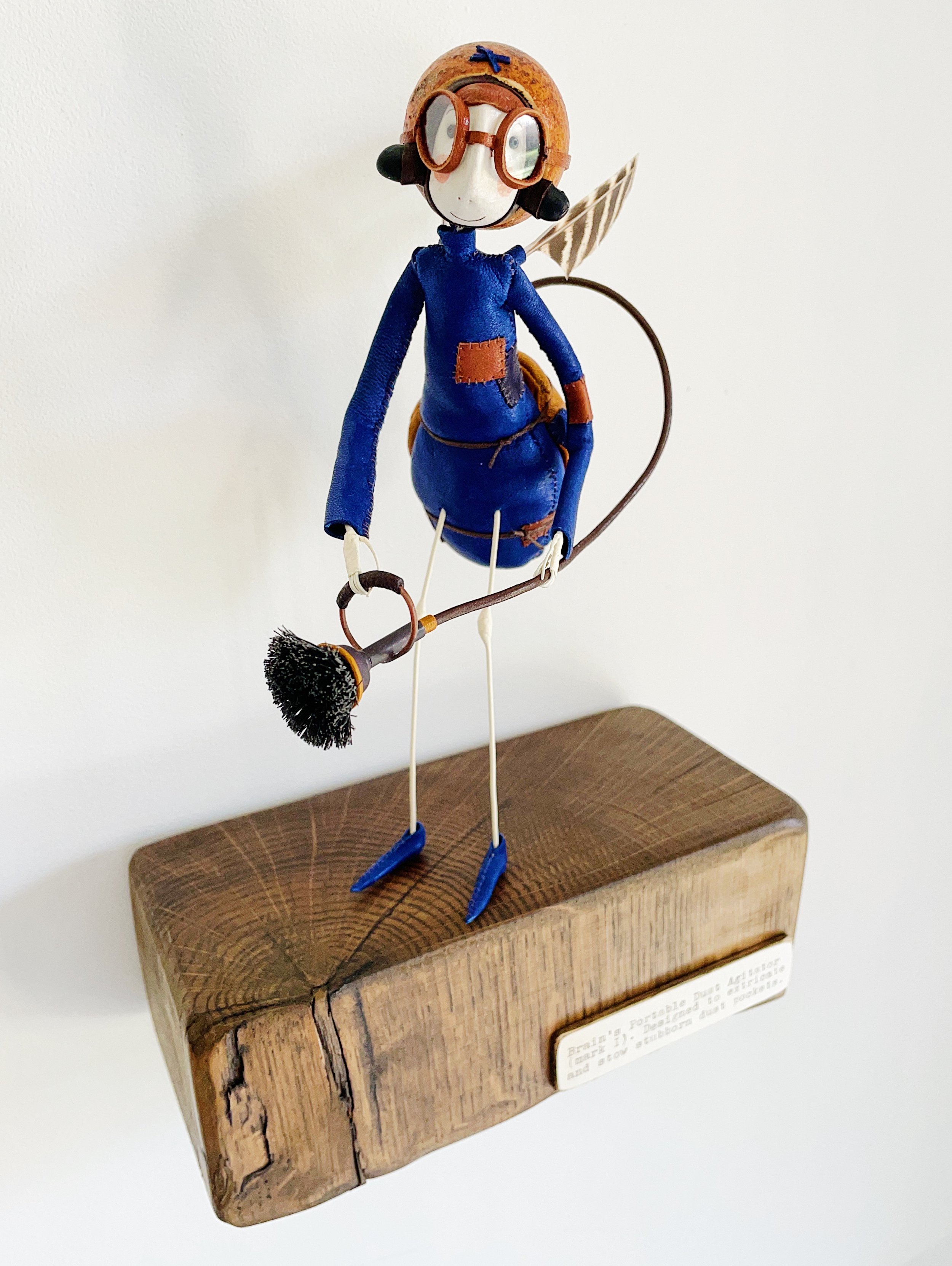 Brain's Portable Dust Agitator -Mark 1 (Blue) — Samantha Bryan