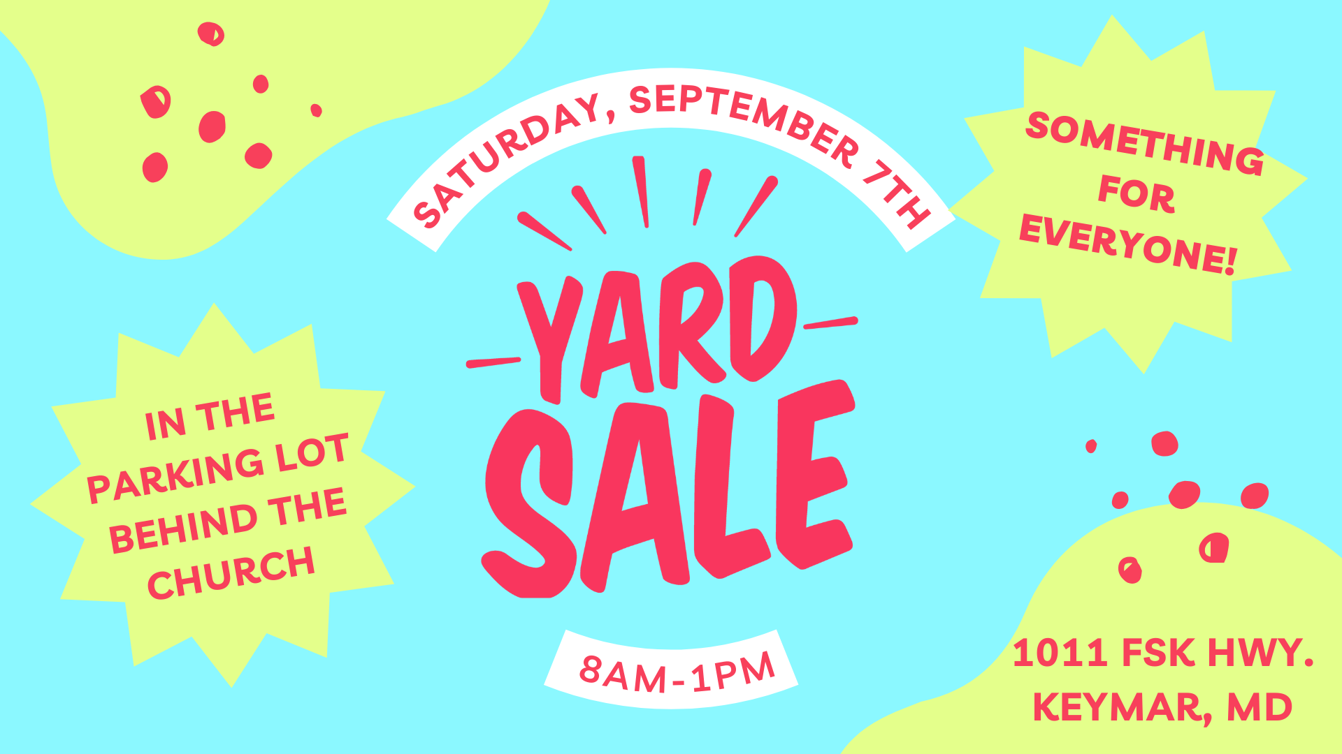 Events — Keymar Wesleyan Church