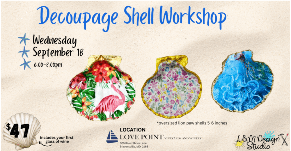 Upcoming Events — Love Point Vineyards and Winery