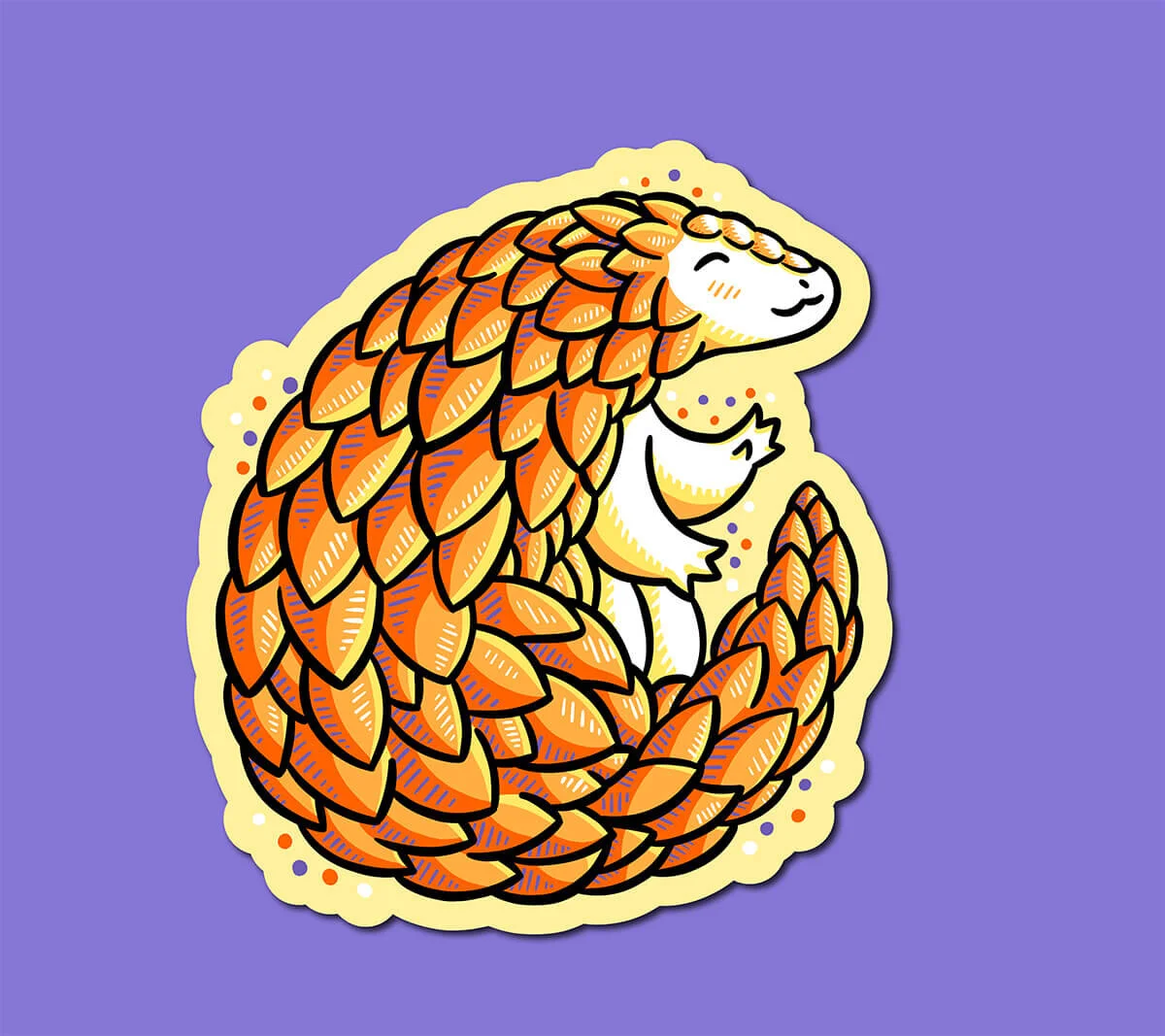 Pangolin Drawing