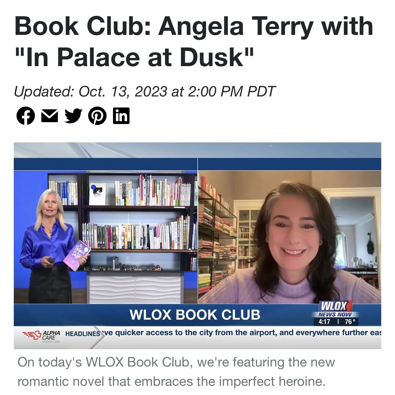 News & Events — Angela Terry