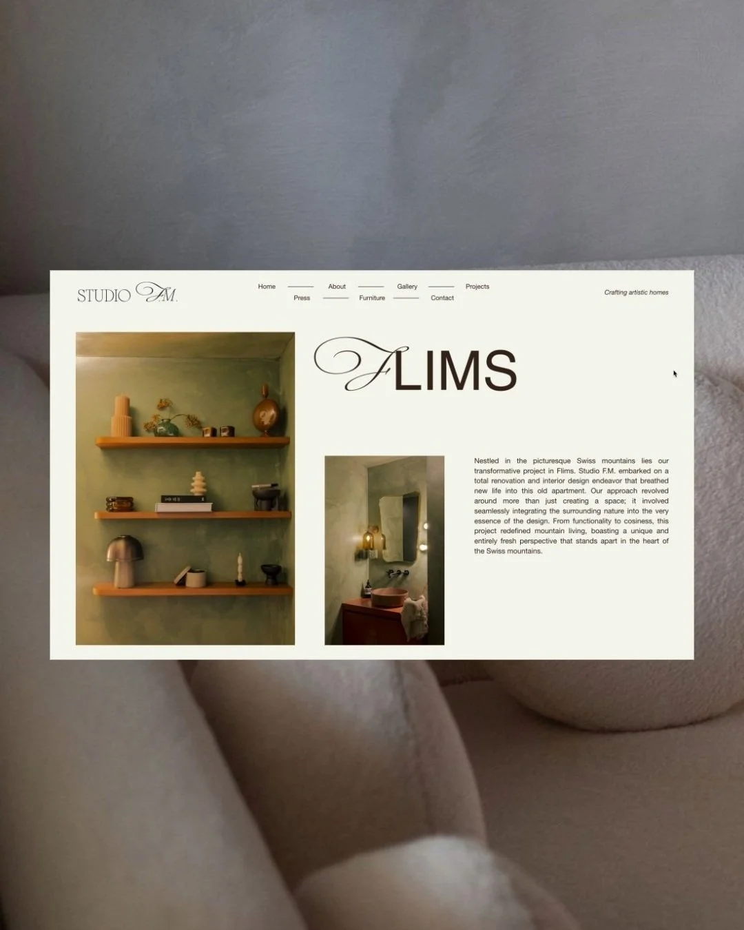 Creative Studio | Brand Direction & Web Design UX UI | Aroha Visuals