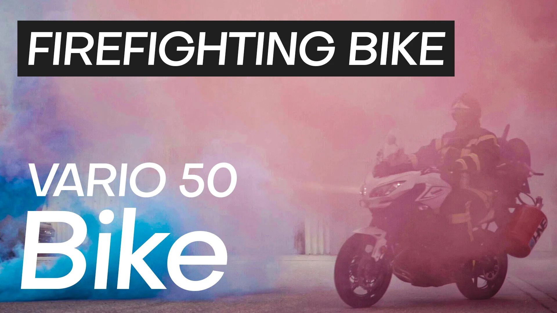 VARIO Bike | Firefighting Bike — HNE Technologie