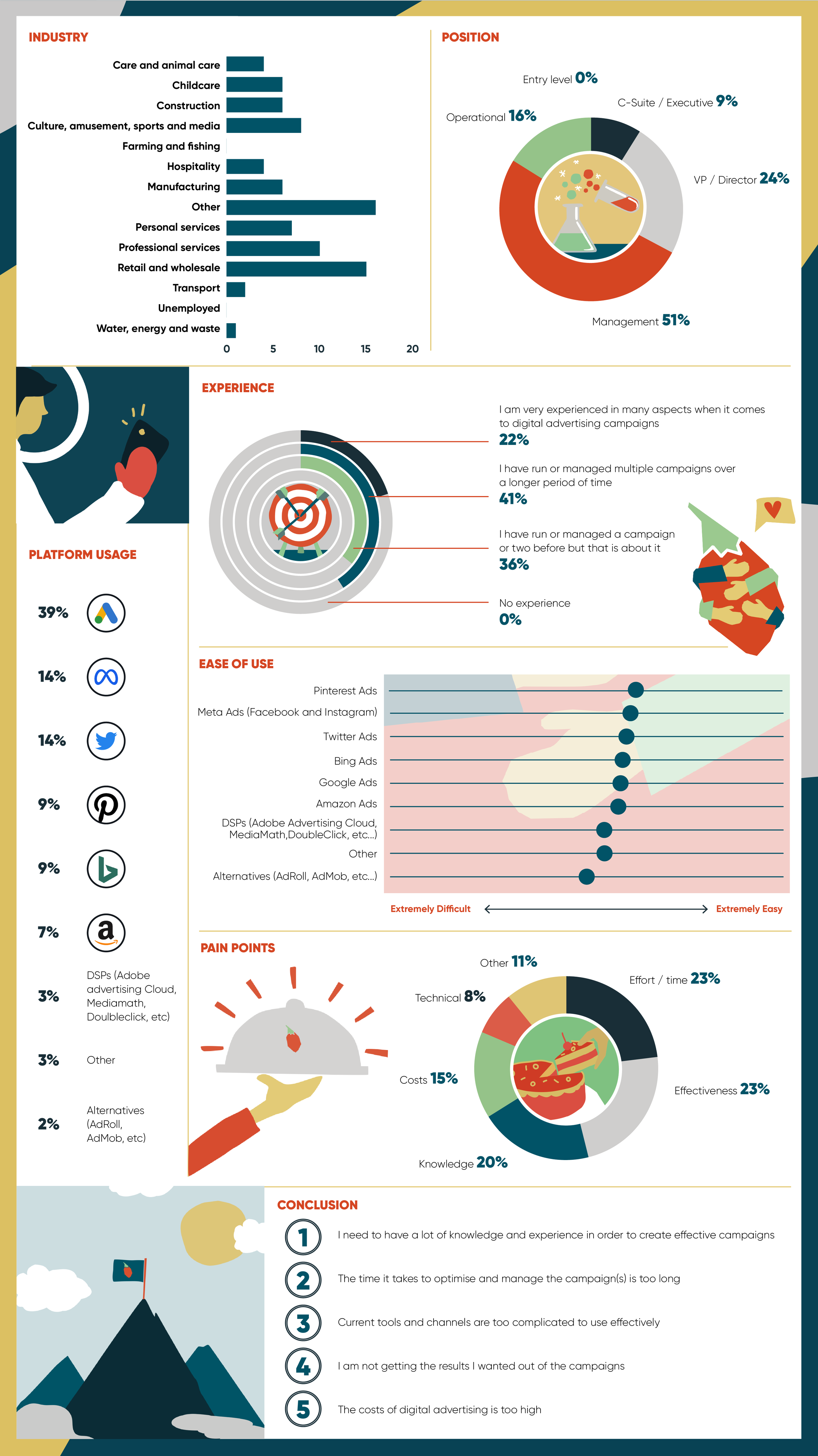 Advertising Campaign Infographic