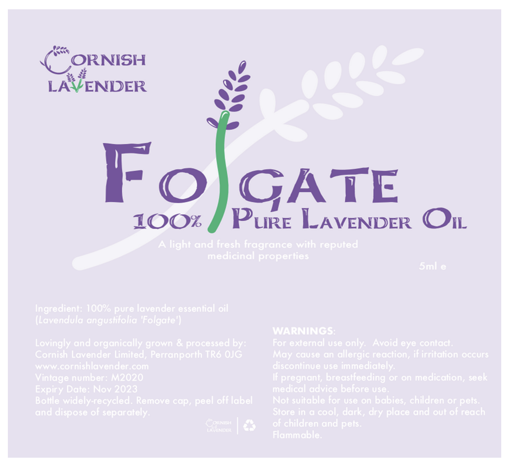 Oil Info — Cornish Lavender