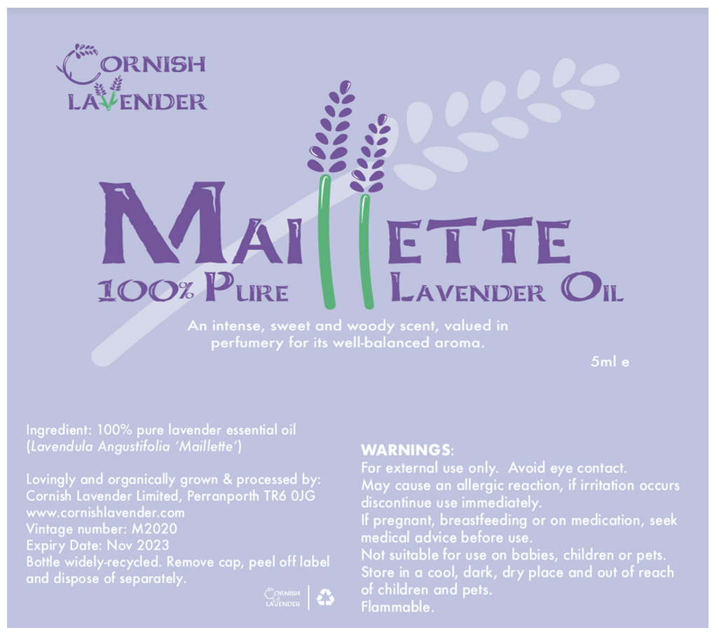 Oil Info — Cornish Lavender