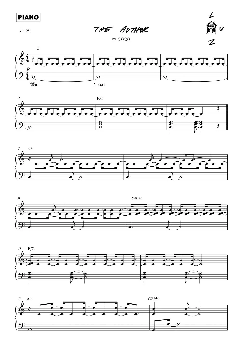 Terrible Things Mayday Parade Sheet Music