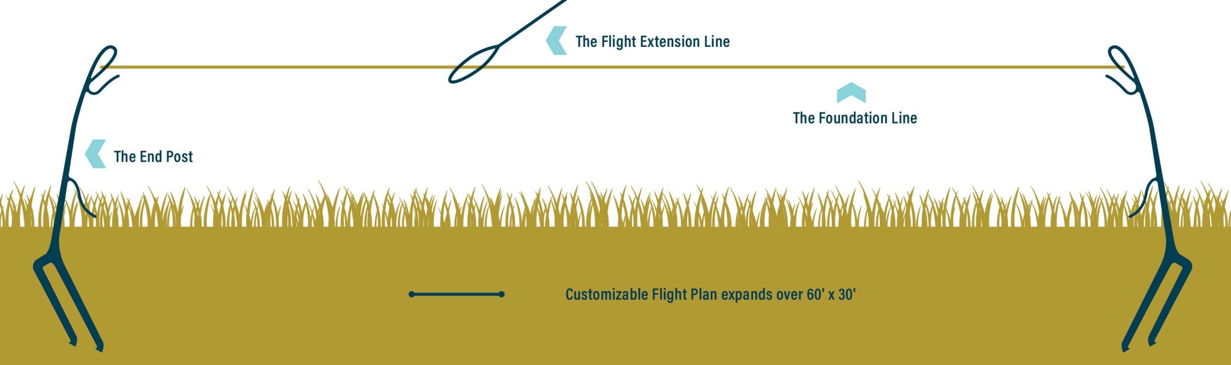 Aviator Bird Flight Line | The Aviator Harness