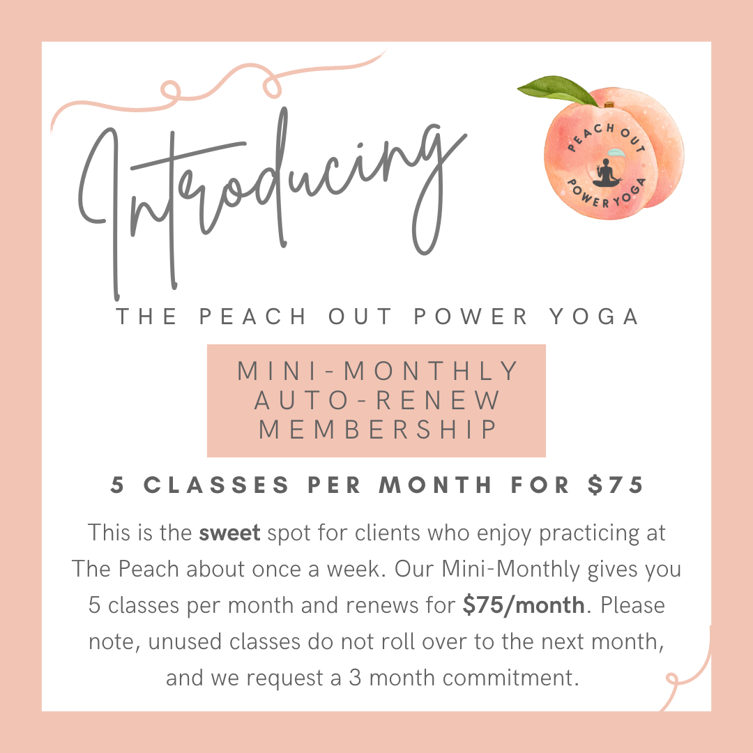 Peach Out Power Yoga